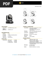 ProSite LED Floodlight Specs | PDF | Electrical Engineering | Electricity