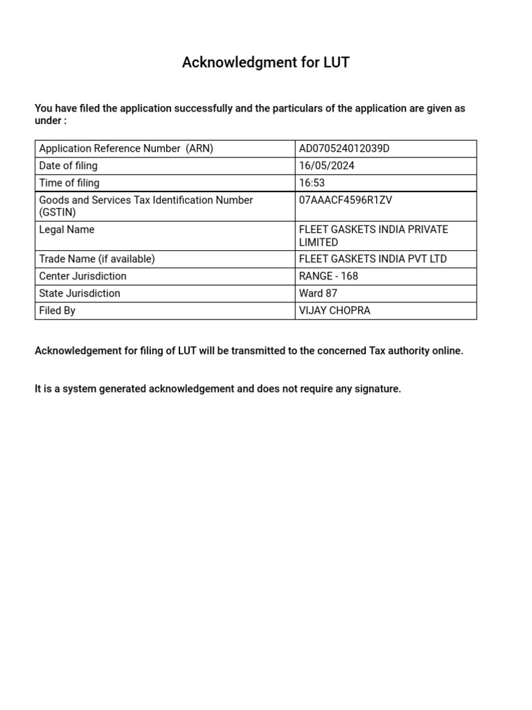 Lut Fleet - 2024-25 | PDF