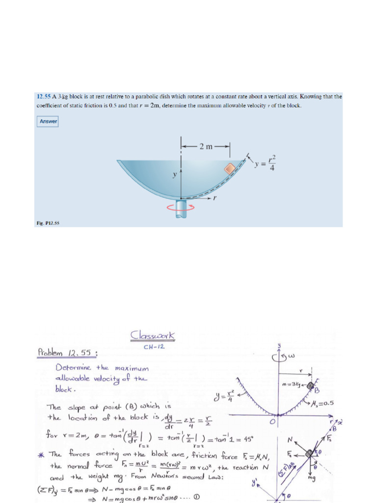 Classwork 3 Solution | PDF