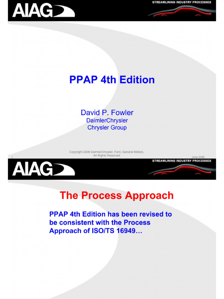 PPAP 4th Edition | PDF