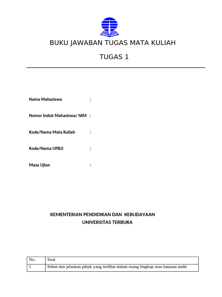 TMK 1 - Audit SDM | PDF