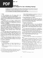 Astm A992-A992m-01 | PDF | Structural Steel | Specification (Technical ...