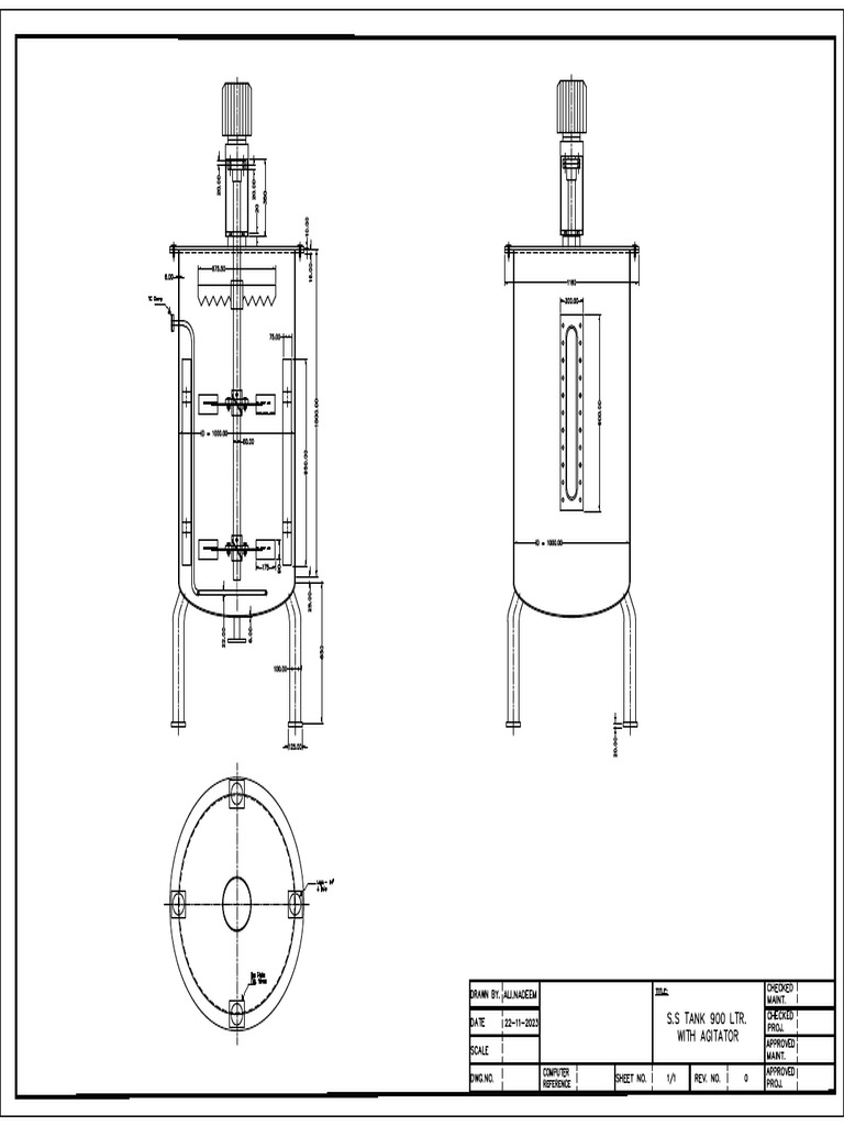 Tank 900 LTR | PDF