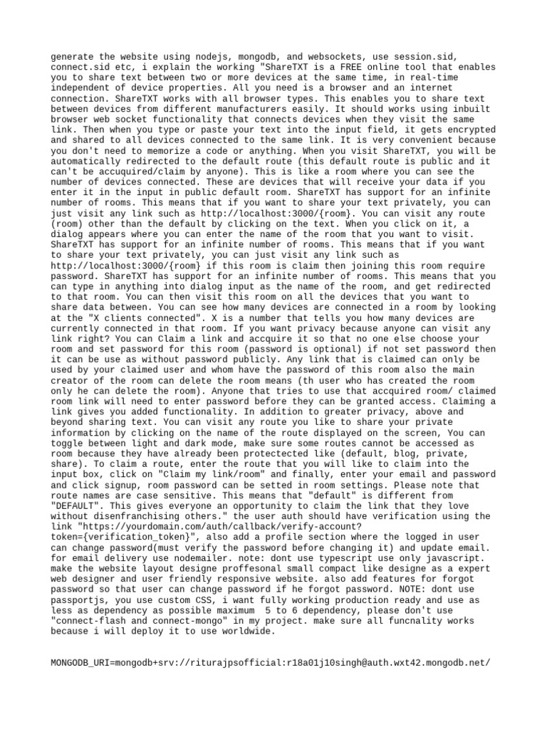 Generate The Website Using Nodejs | PDF | Password | World Wide Web