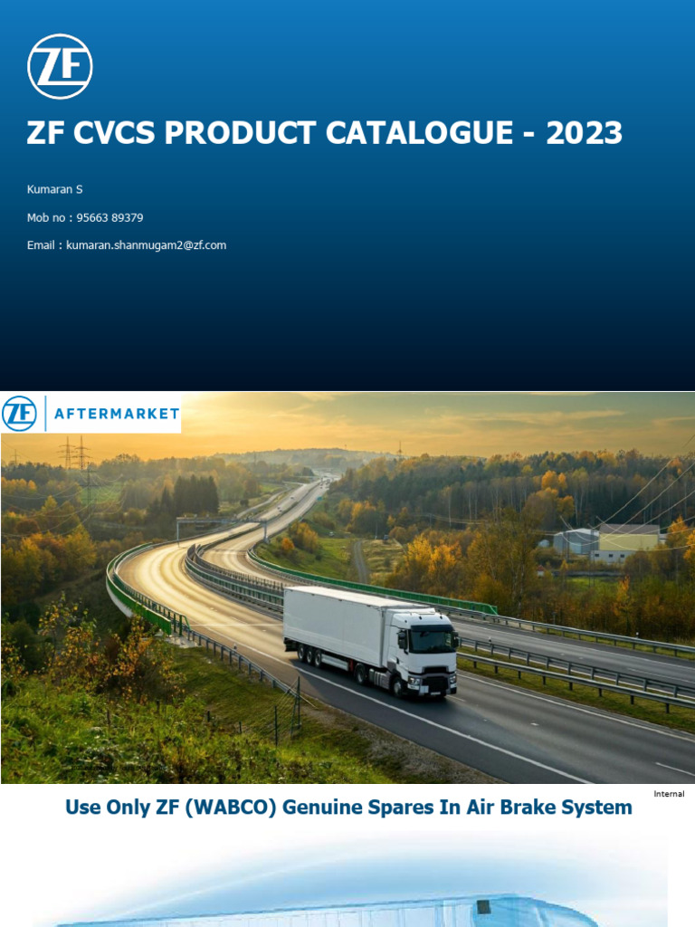 ZF Cvcs Catalogue 2023 | PDF | Piston | Anti Lock Braking System