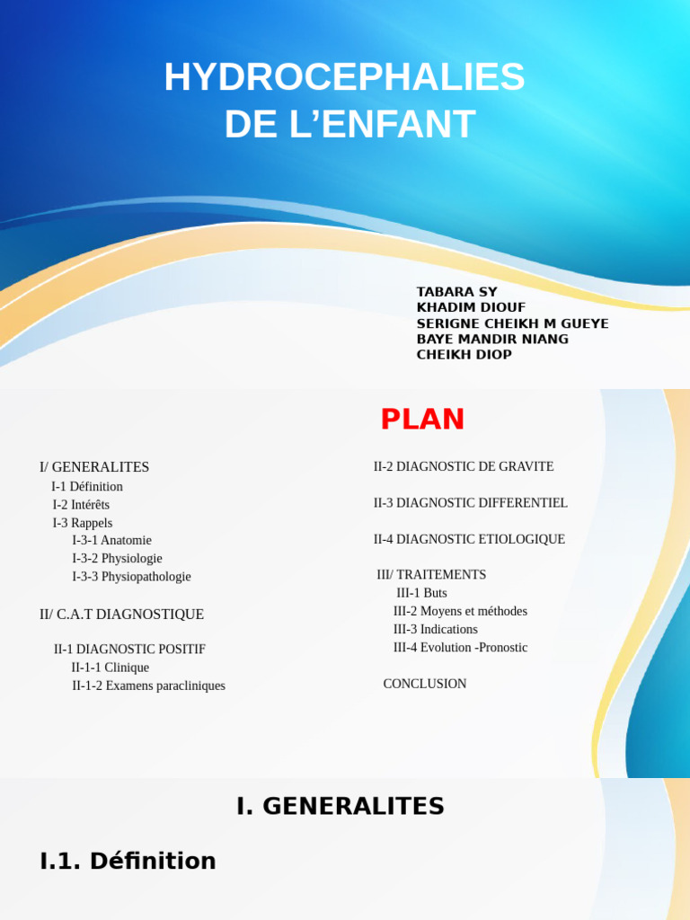 HCP DE L ENFANT FINAL | PDF | Liquide cérébro-spinal | Système nerveux