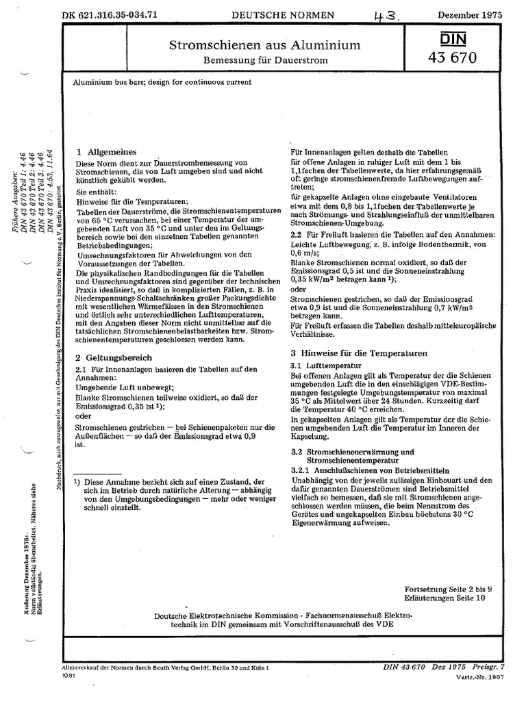 Din 43 670 | PDF