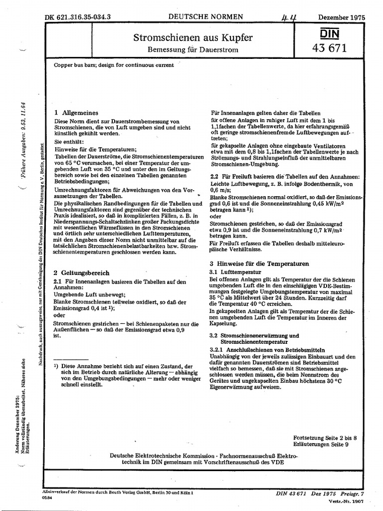 Din 43 671 | PDF