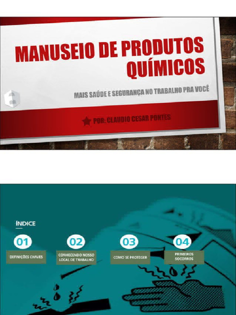 Manuseio de Produtos Químicos | PDF