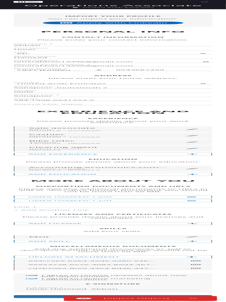 Operations Associate - Talent Acquisition Careers | PDF | Cyberspace ...