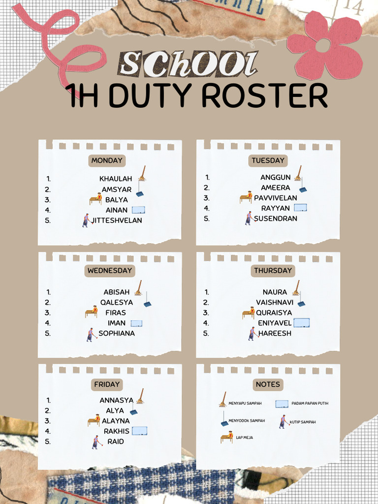 Duty Rooster 1h | PDF