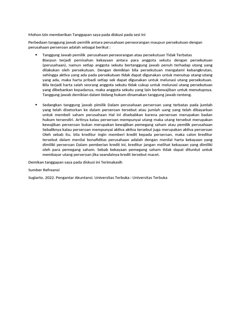 Diskusi 4 EKMA 4115 Pengantar Akuntansi | PDF