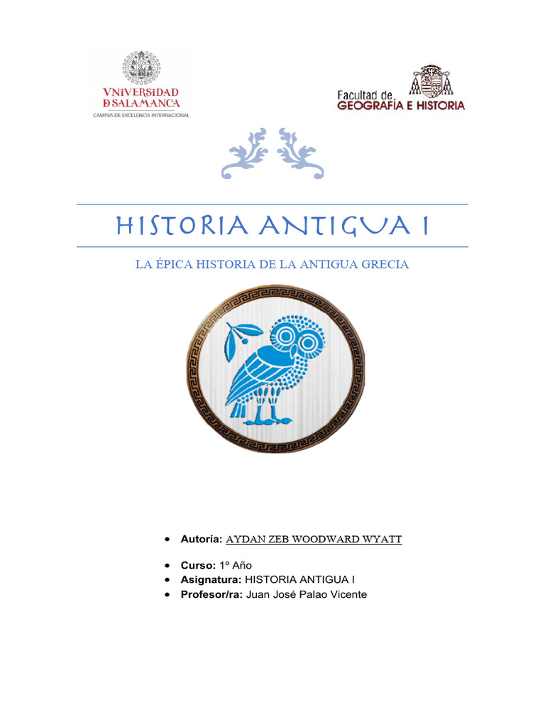 Historia Antigua i Apuntes | PDF | Grecia micénica | Edad de Bronce