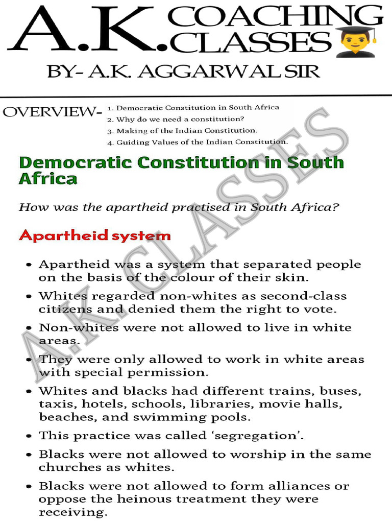 Constitutional Design Chapter 2 | PDF