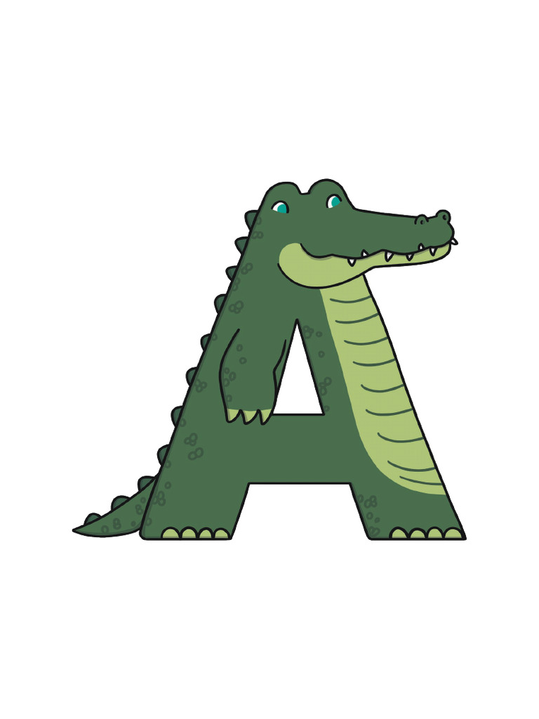 T L 4840 Animal Alphabet Display Letters Ver 7 | PDF