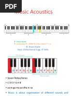 432 Hz Musical Note Frequencies Chart | PDF