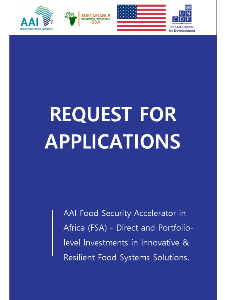 Rfa Doc Nat | PDF | Agriculture | Climate Resilience