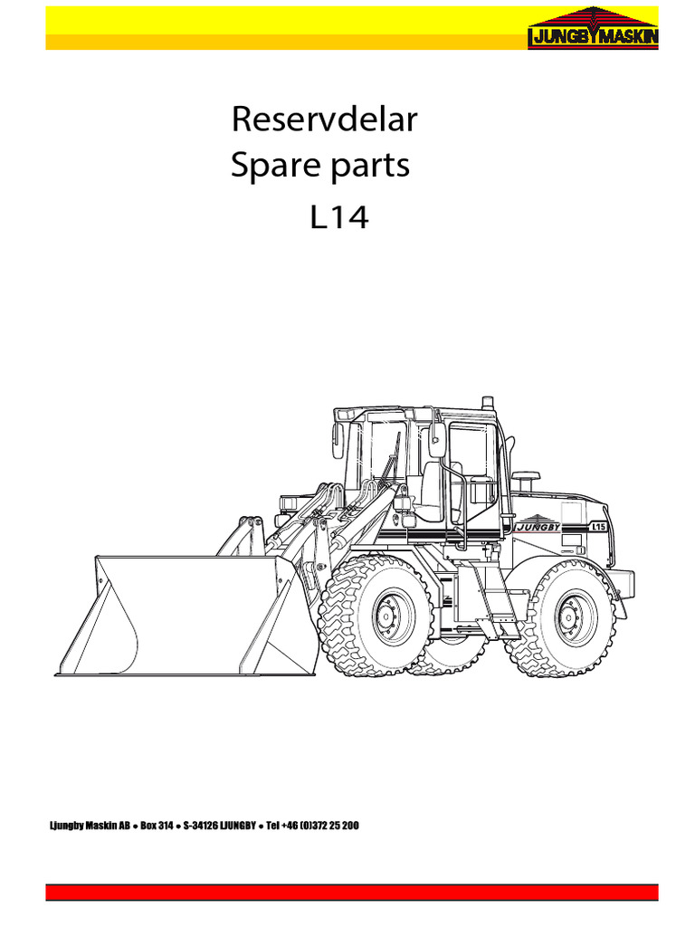 Ljungby L14 W Penta Engine Spare Parts | PDF
