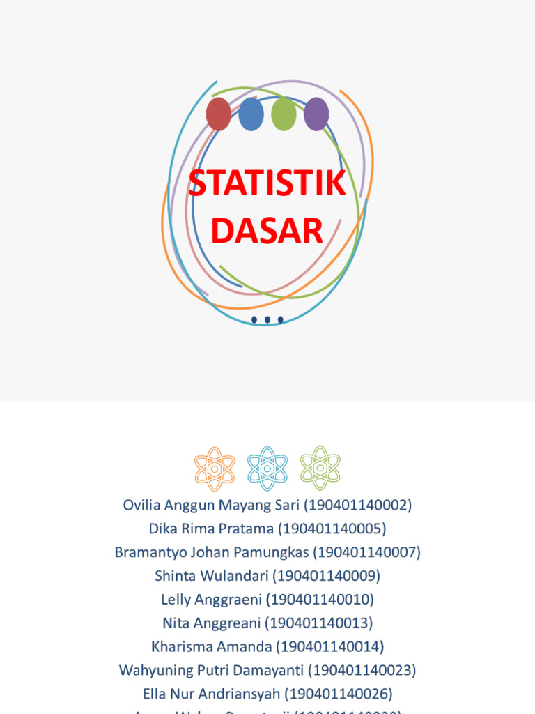 Pengertian dan Jenis Statistik Dasar | PDF