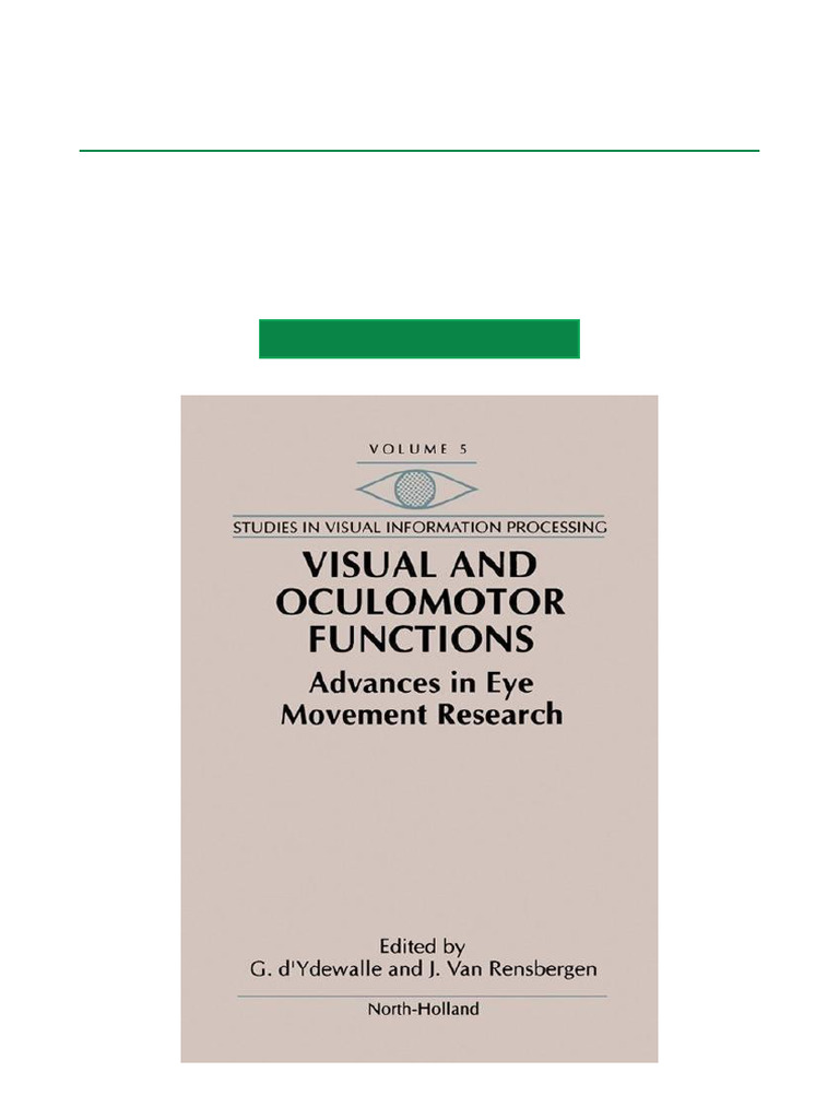 Ocular Psychogenesis in Eye Research | PDF | Neuroscience | Nervous System