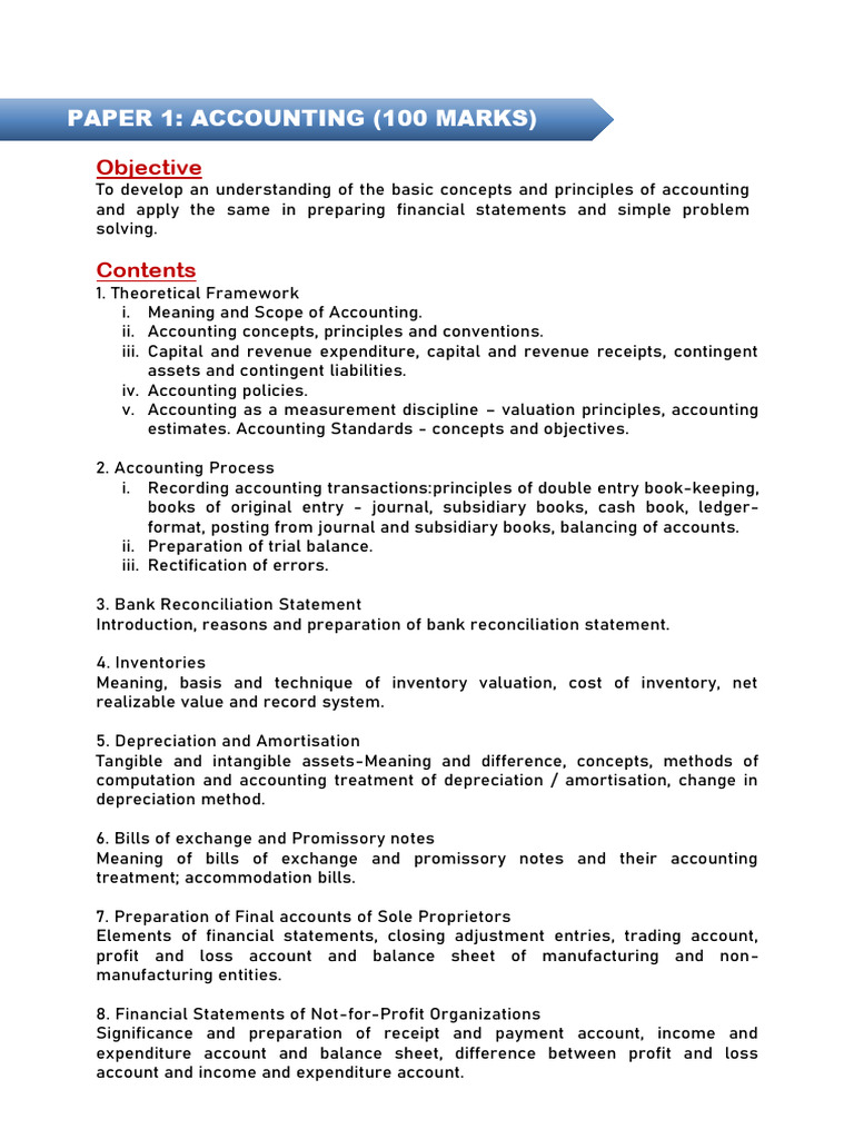 Accounting Principles and Practices Guide | PDF | Valuation (Finance ...