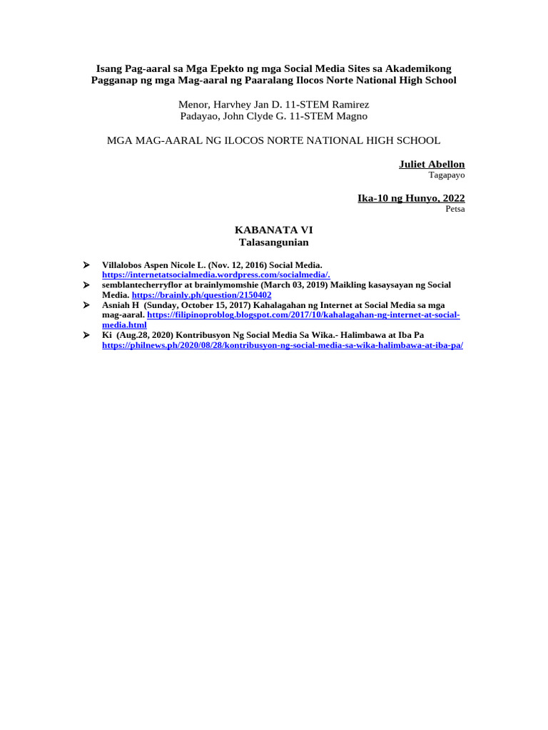 KABANATA 6 - Pagbasa at Pagsuri - Q4 L5 | PDF