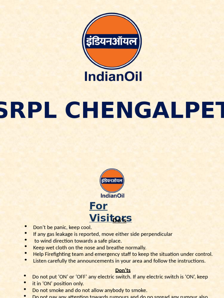 Emergency Safety Guidelines for SRPL | PDF