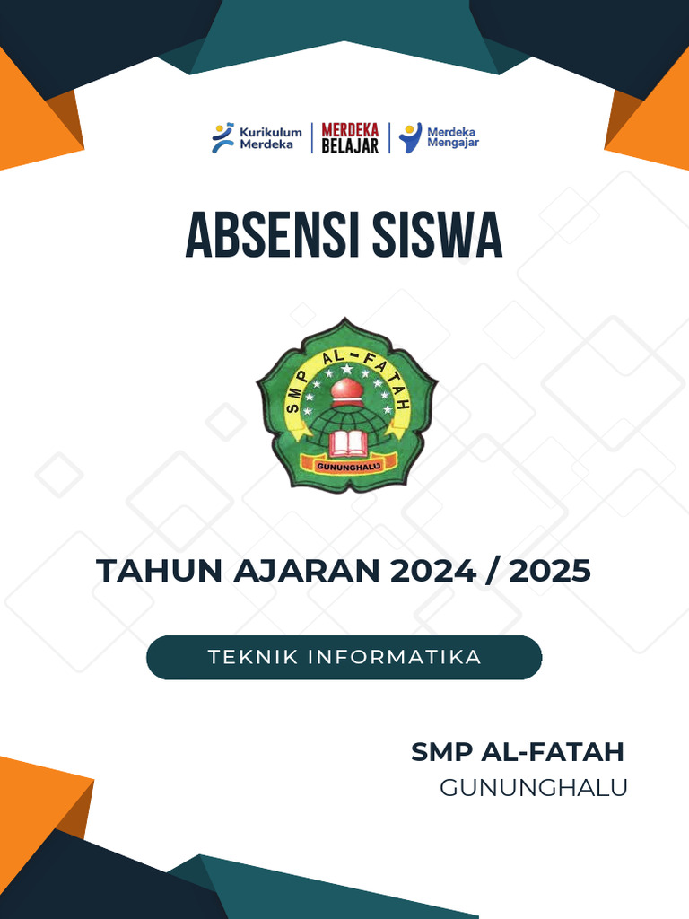 Sampul Absen SMP | PDF