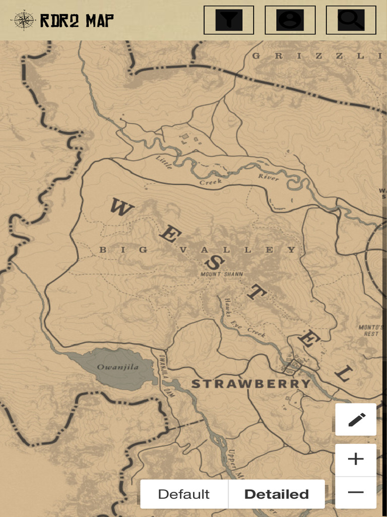 RDR2 Map Interactive Map of Red Dead Redemption 2 Locations | PDF