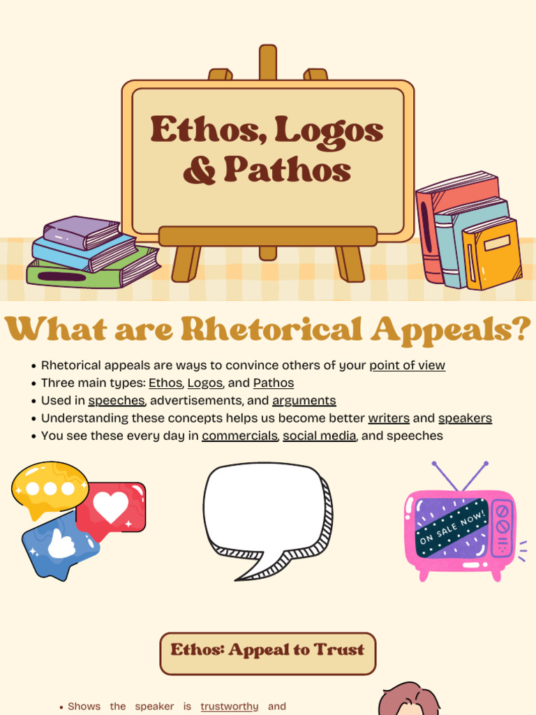 Ethos%2C+Logos+%26+Pathos+Slides+Notes | PDF