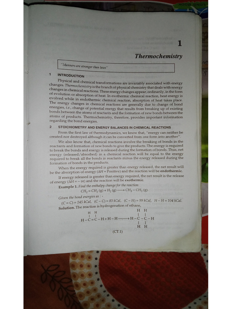 ThermoChemistry | PDF