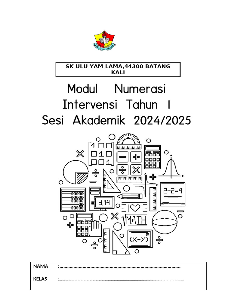 Modul Numerasi Tahun 1 | PDF