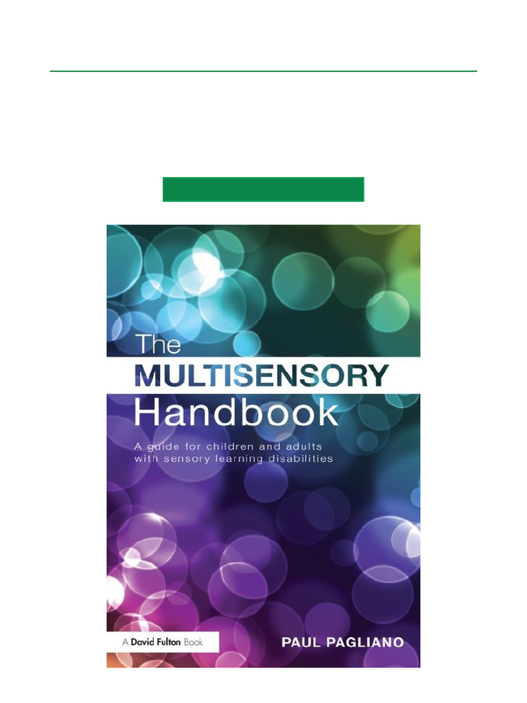 Multisensory Handbook for Learning Disabilities | PDF | Senses ...