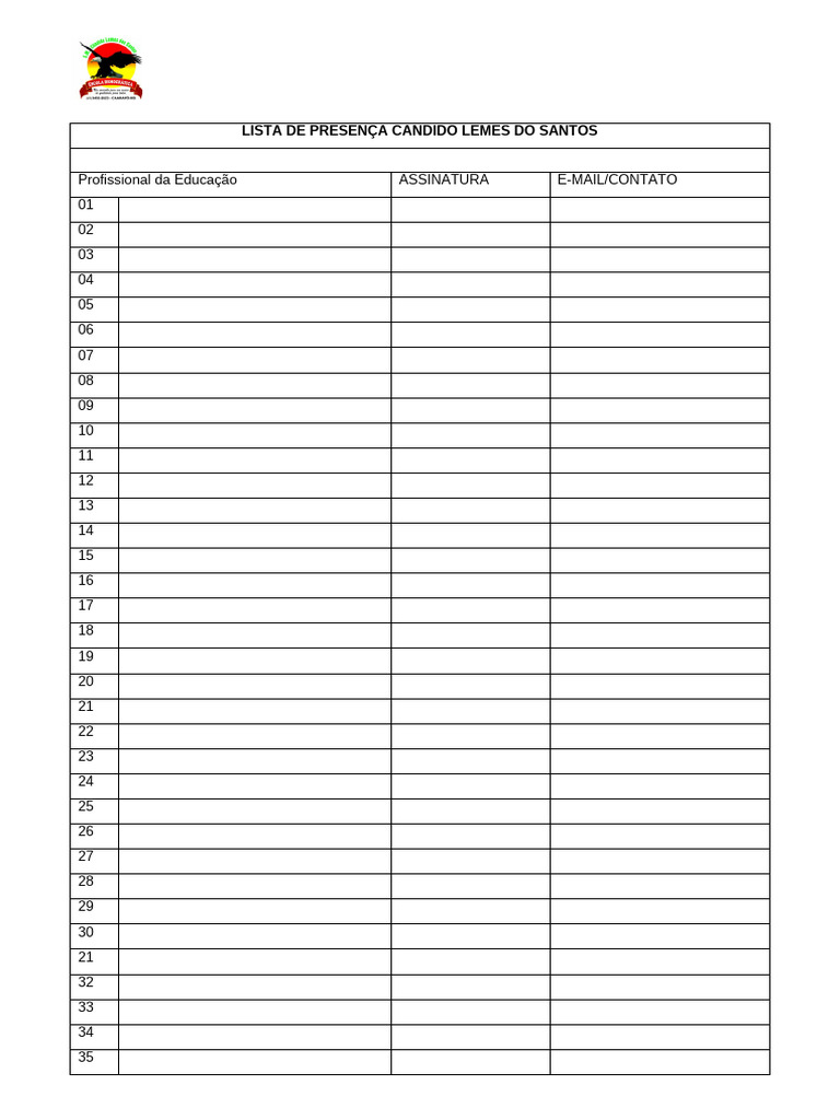 Lista de Presença para Eventos | PDF
