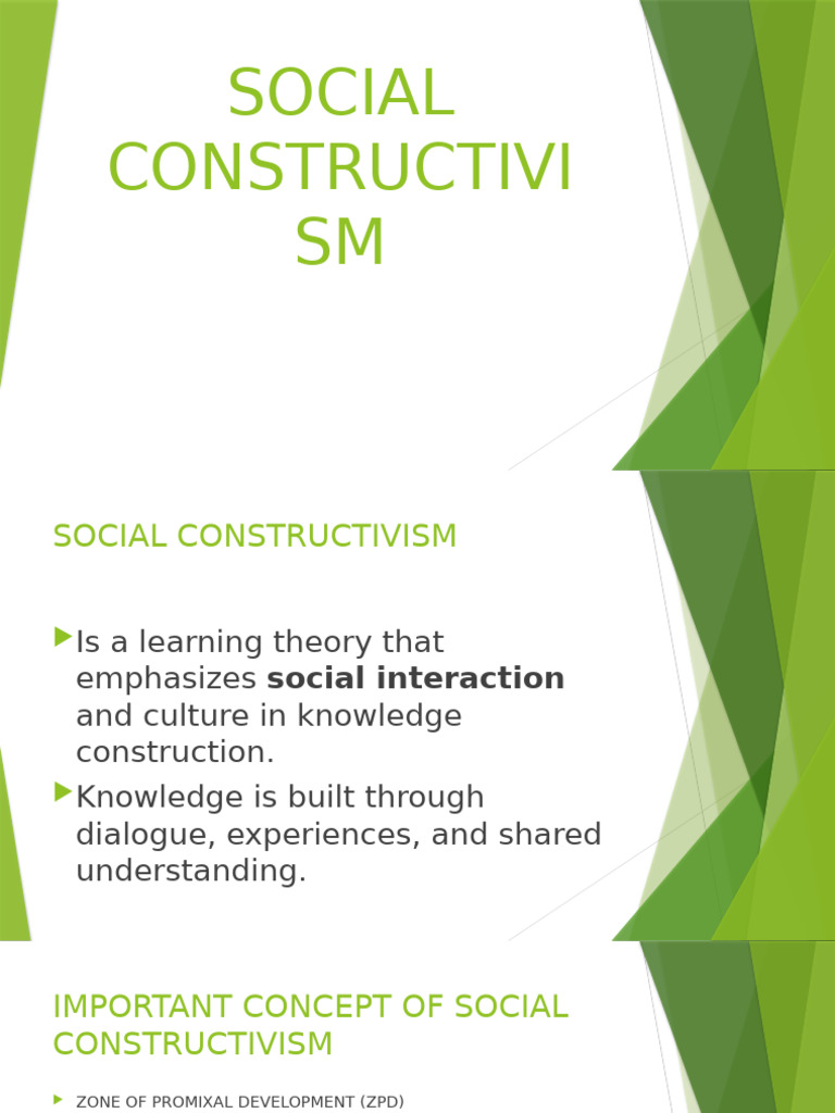 Social Constructivism | PDF
