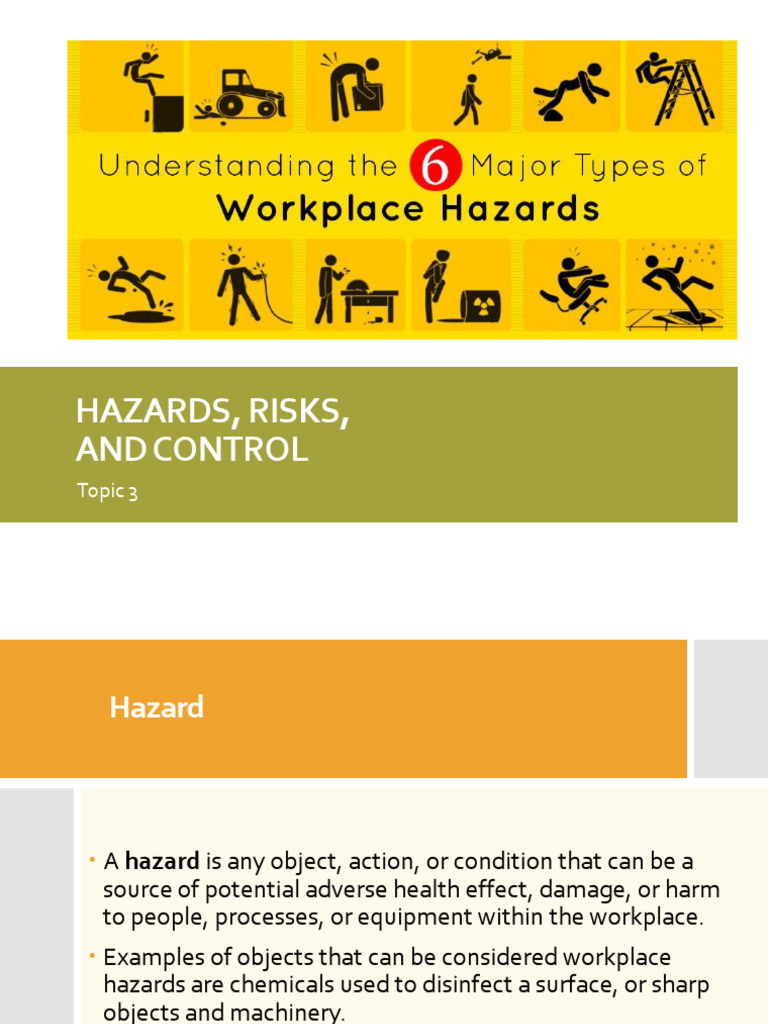 3) L-3 Hazard, Risk and Control | PDF | Hazards | Risk