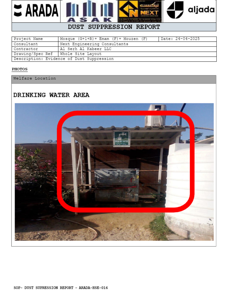 Dust - Suppression - Report 240425 | PDF