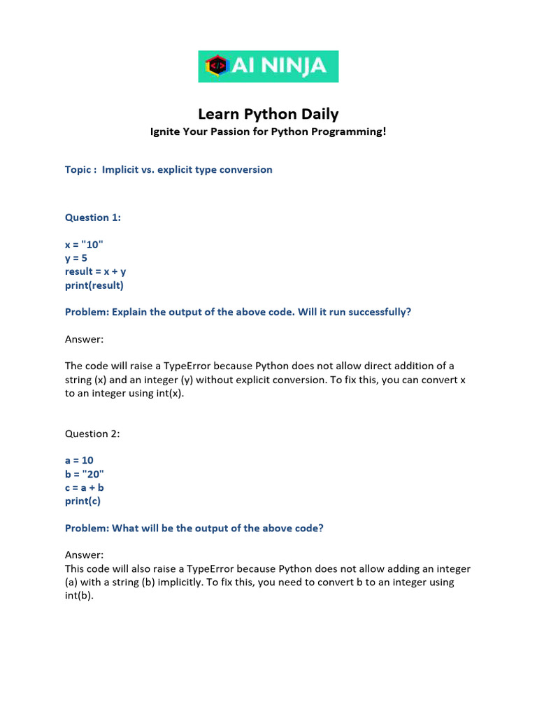Learn Python Daily 22042024 | PDF