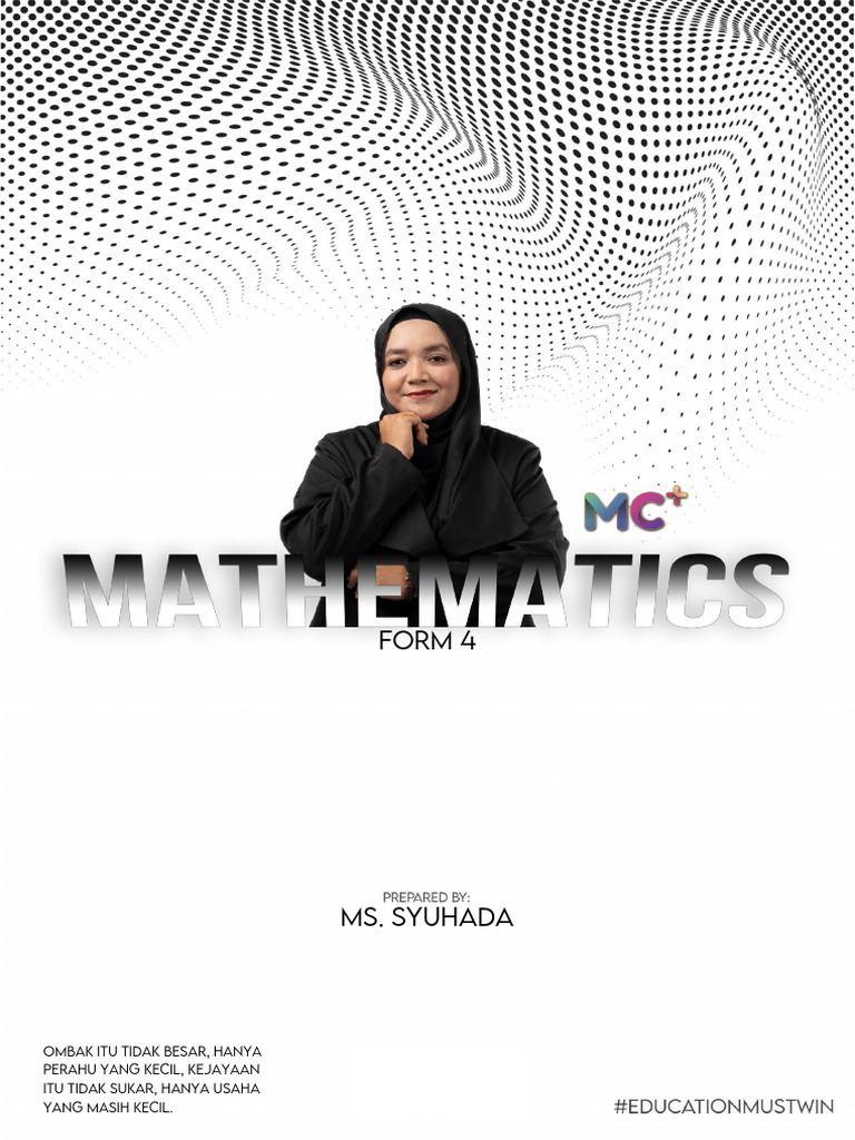 FORM 4 MATHS MS SYUHADA 14.04.2025 | PDF