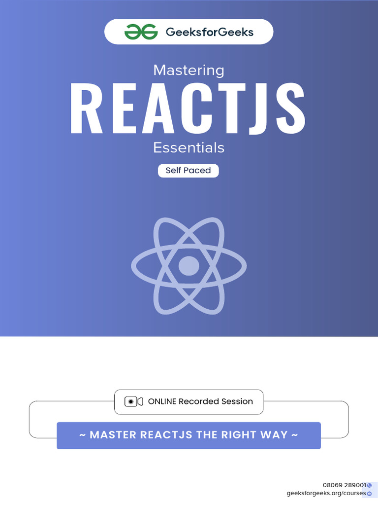 Mastering ReactJS Essentials | PDF | Information Technology | Software Engineering
