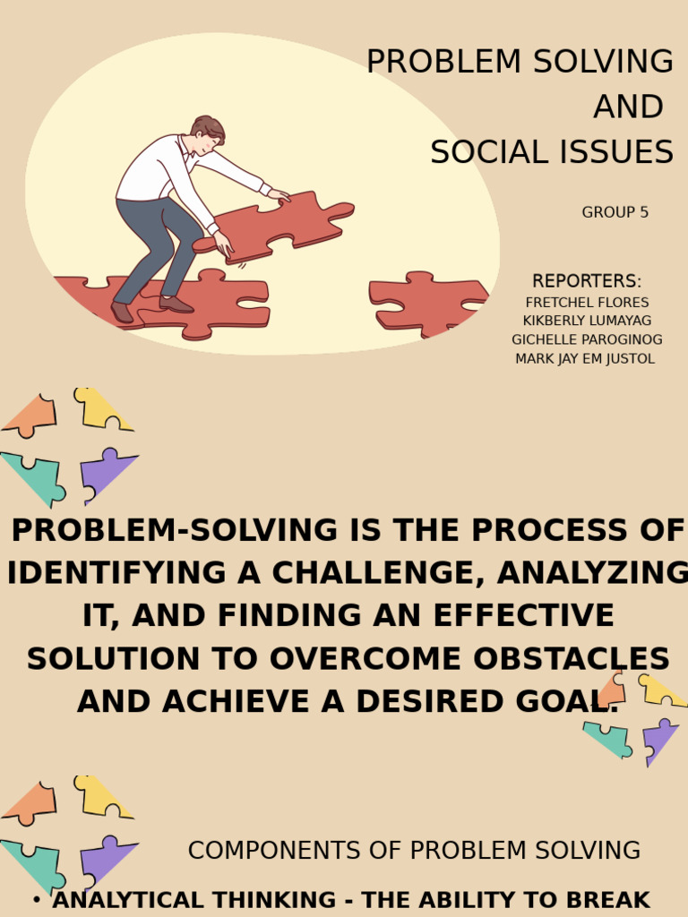 Beige Illustrative Simple Problem Solving Presentation - 20250410 ...