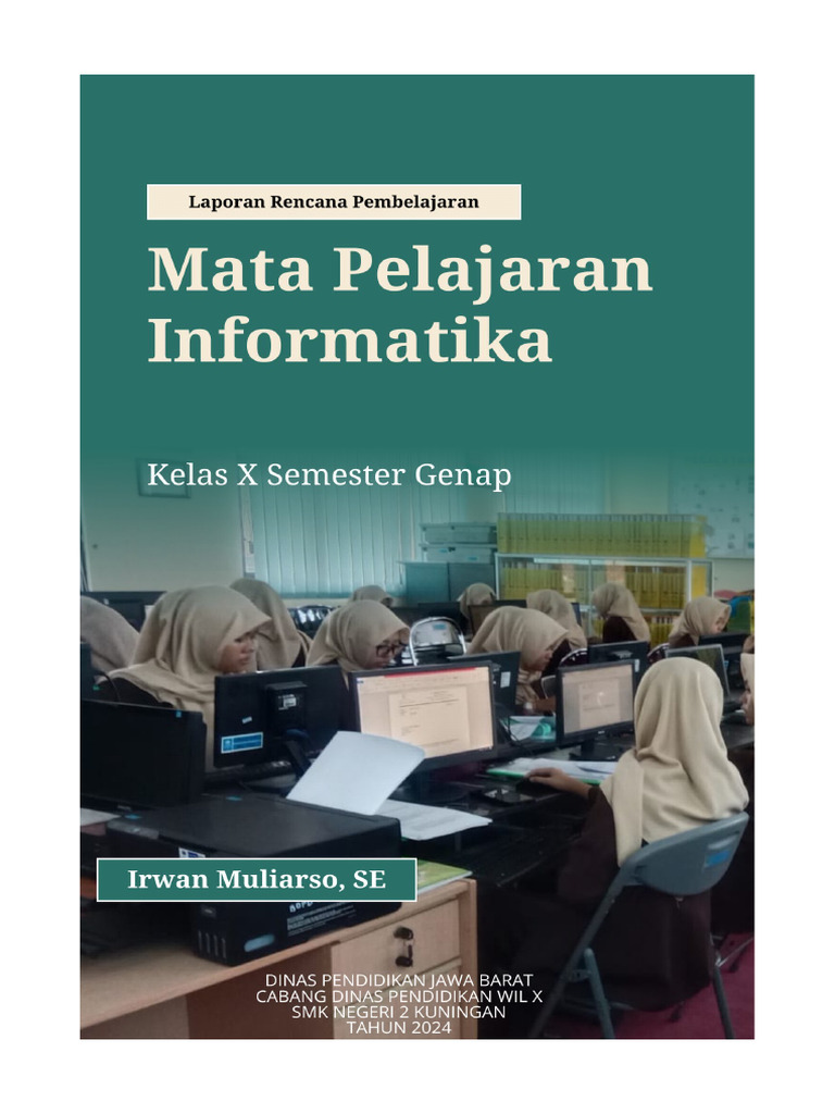 Rencana Pembelajaran Informatika Kelas 10 | PDF