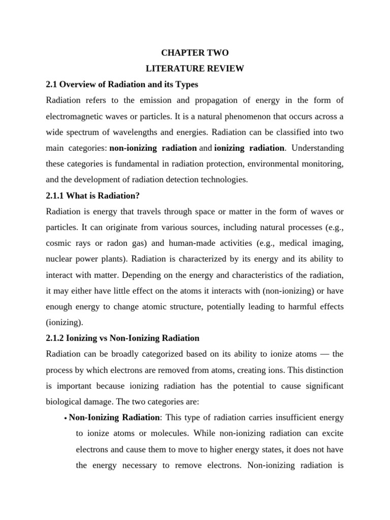 Chapter Two Nnamdi Physics | PDF | Radiation | Ionizing Radiation