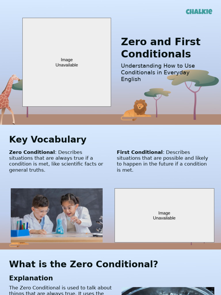 Zero and First Conditionals | PDF | Linguistics | Cognitive Science