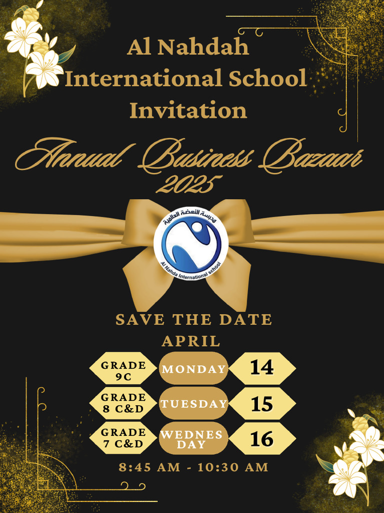 Annual Business Bazaar Invitation | PDF