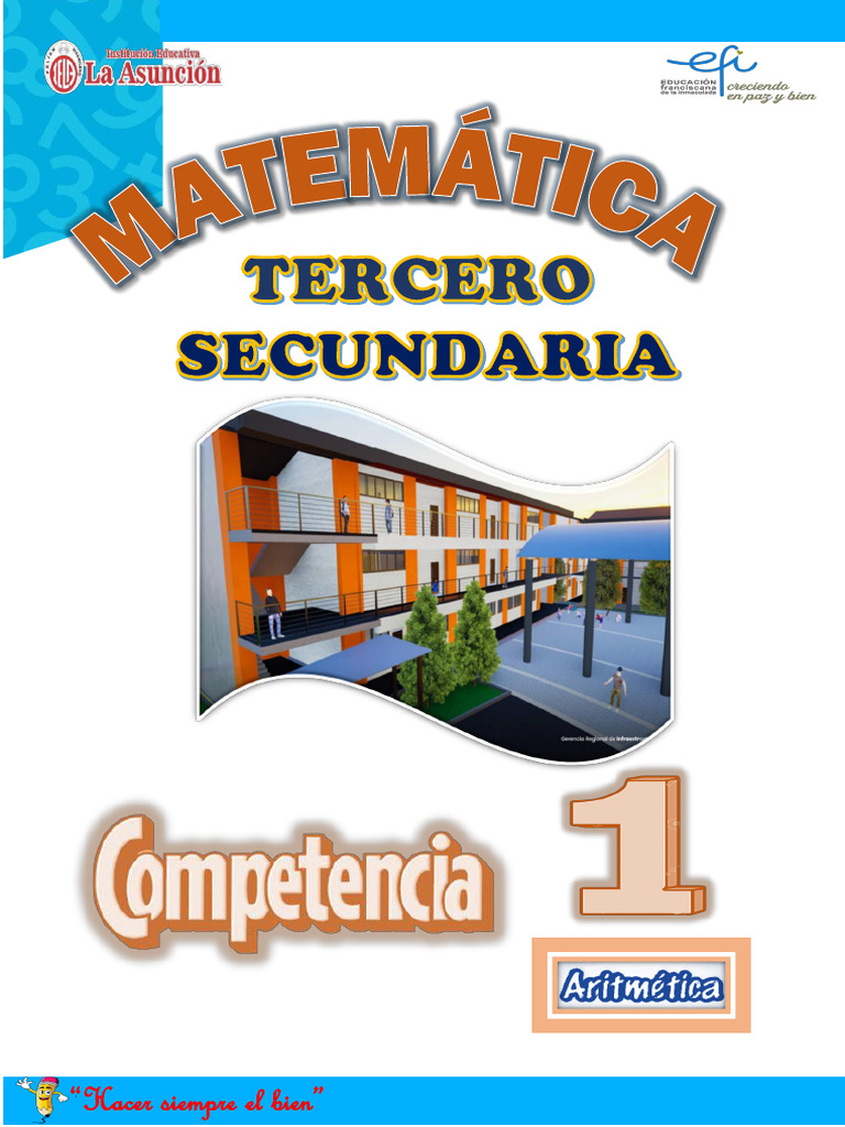 Competencia 1 - 3ro Sec - 2025 | PDF | Número racional | Matemática Elemental
