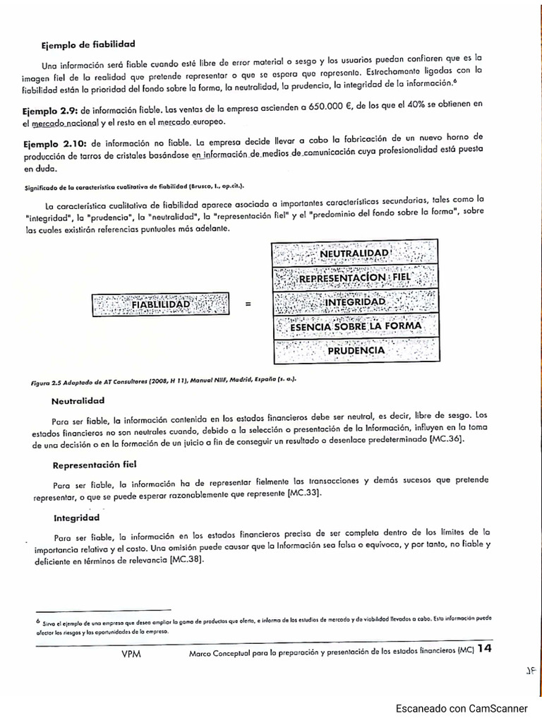 Marco Conceptual para la preparacion y presentacion de EEFF | PDF