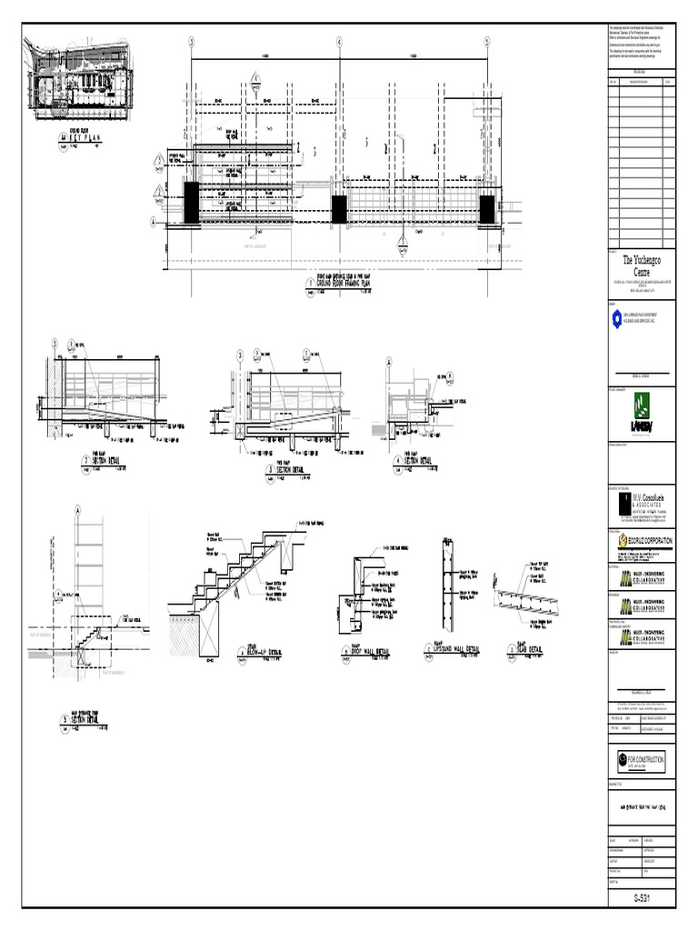 S-531 Main Entrance Stair PWD Ramp Detail | PDF