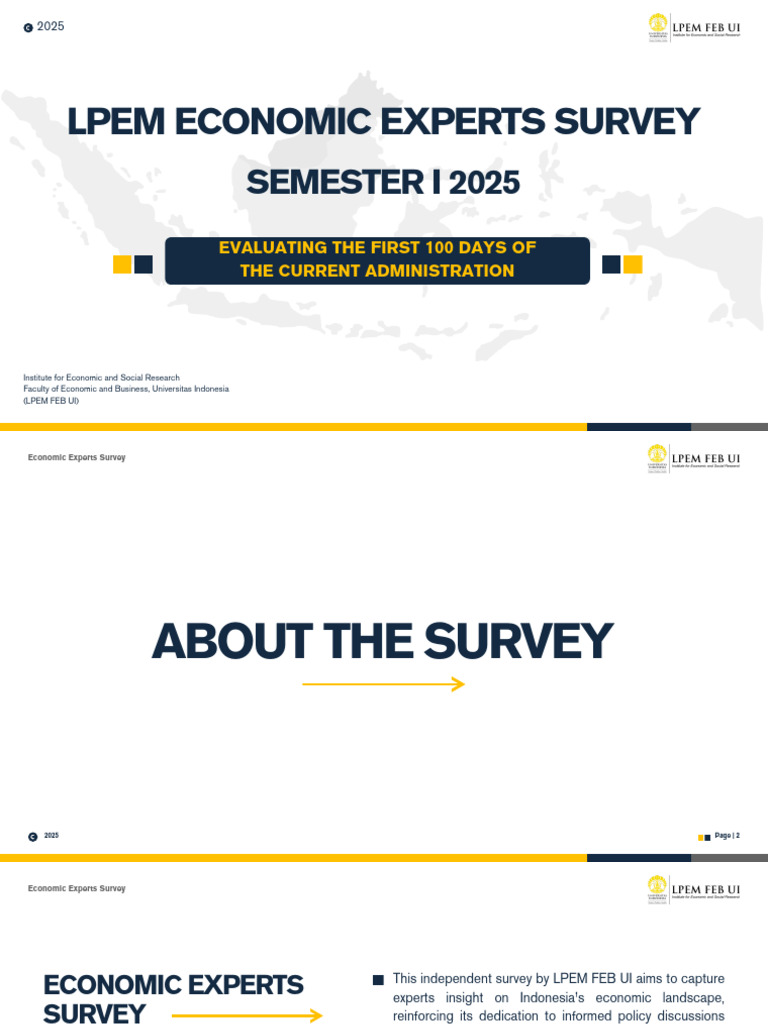Economic Experts Survey 2025 Insights | PDF | Inflation | Economic ...