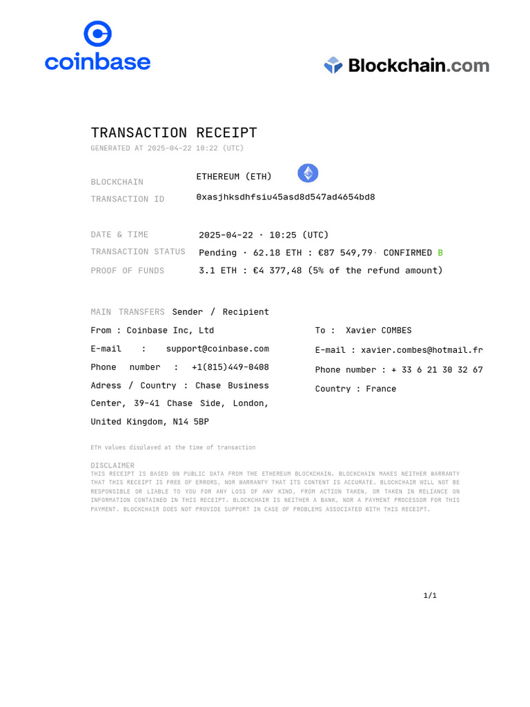 Coin 20250422 Eth16843 | PDF